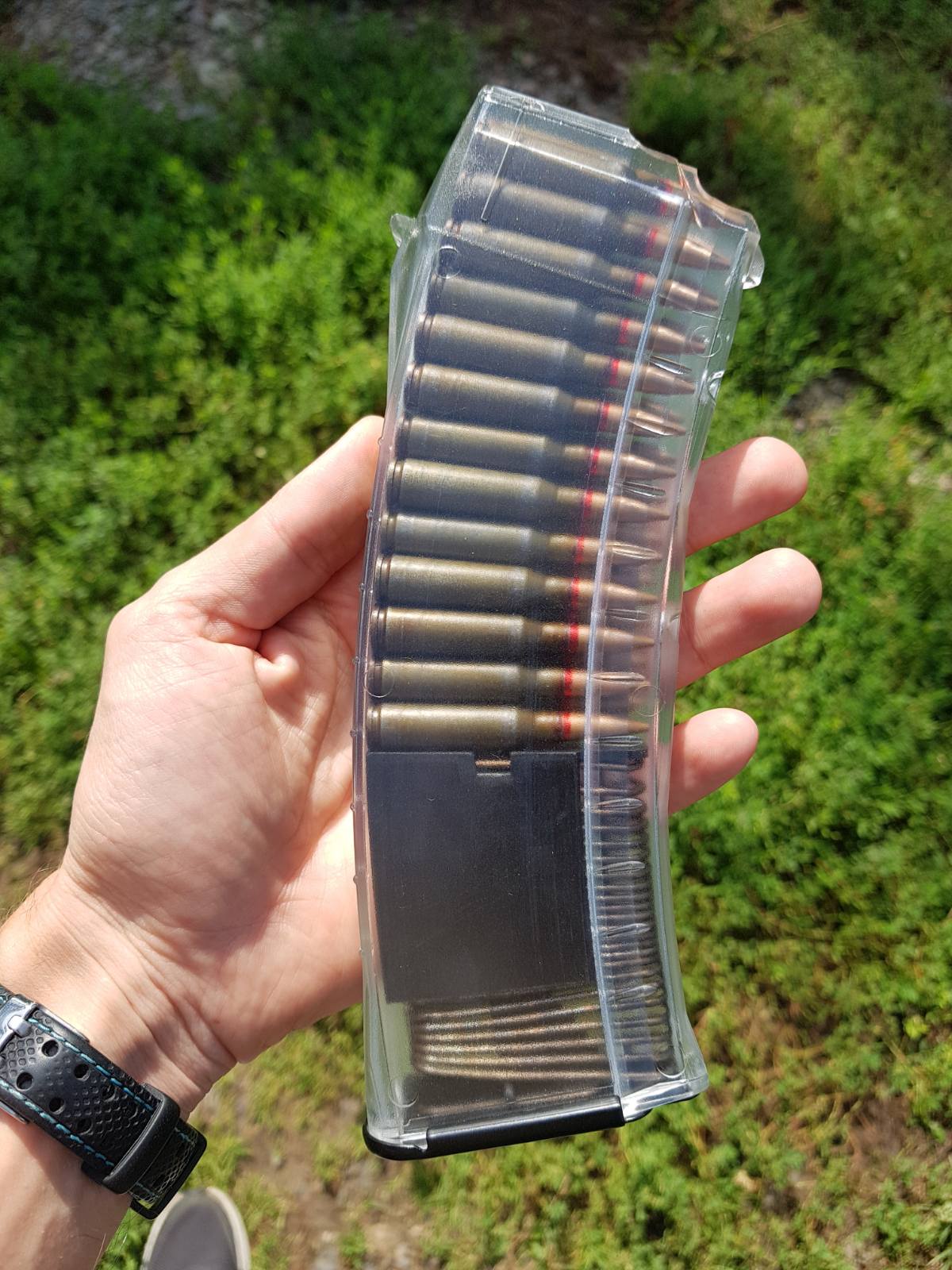 Buy AK 74 magazine (caliber 5.45 x 39 mm, 30 round) clear, CLEAR - MAG ...
