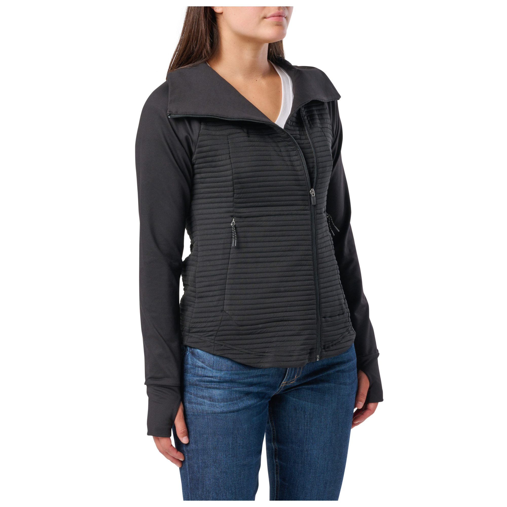 Купити Куртка жіноча 5.11 Tactical "Women's Crystal Hybrid Full Zip Jacket", Black - 62129-019 ...