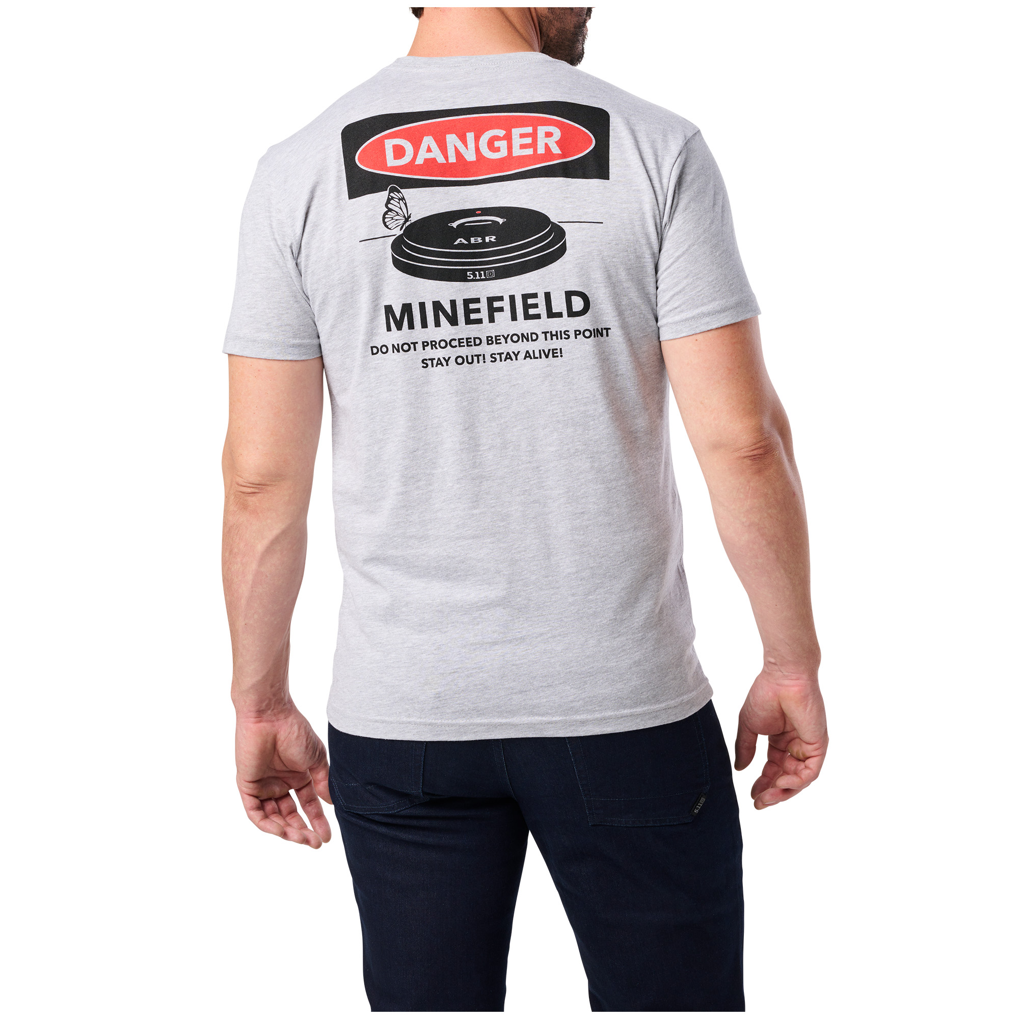 Купити Футболка з малюнком "5.11 Tactical Minefield", Heather Grey ...