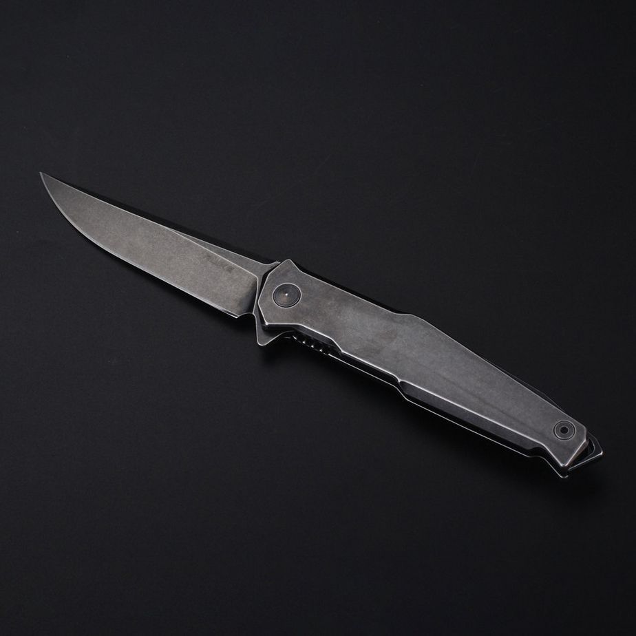 Buy Folding knife Ruike "P108-SB", Stone Wash Black - P108-SB. Price ...
