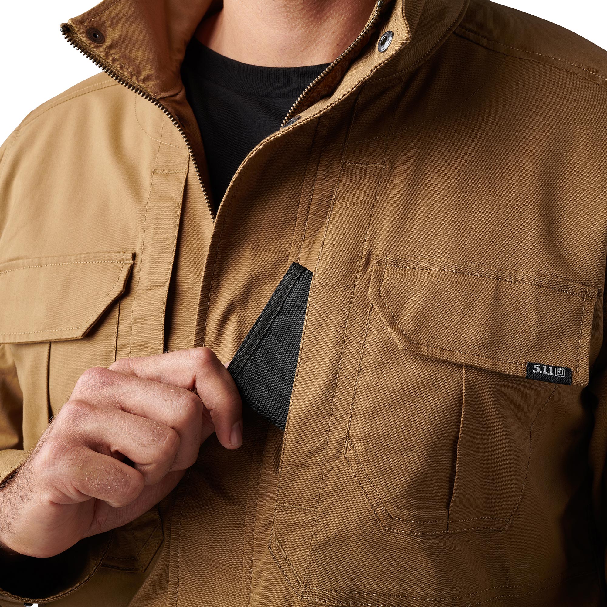 Buy 5.11 Tactical Watch Jacket, Kangaroo - 78036-134. Price - 197.26 ...